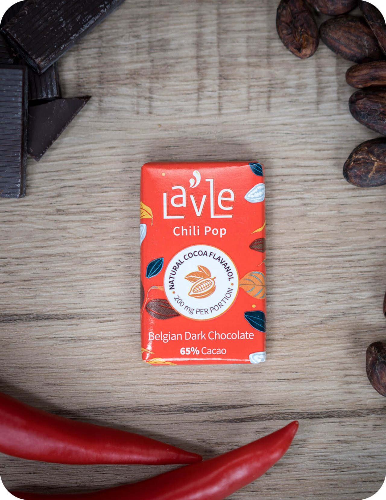 Lavle Chili Pop - The Good Chocolate Company